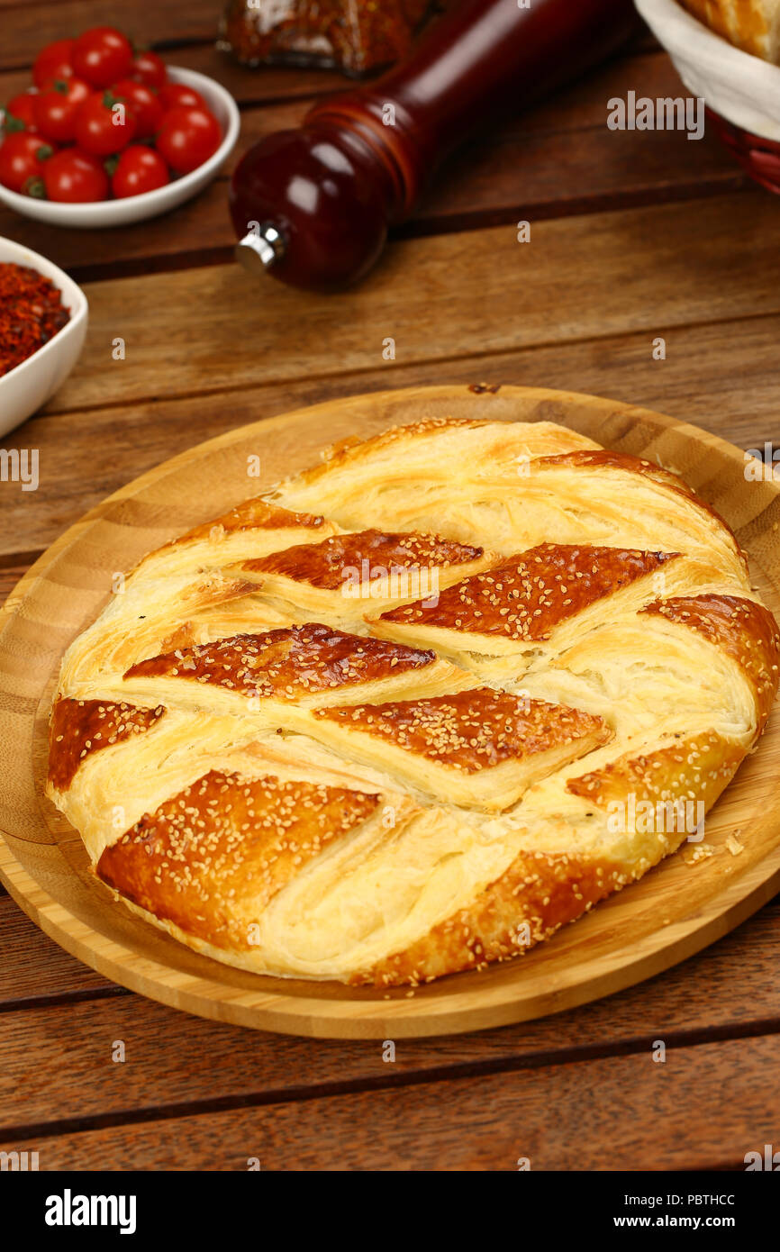 Turkish pastry pogaca, acma, borrek, simit Stock Photo - Alamy