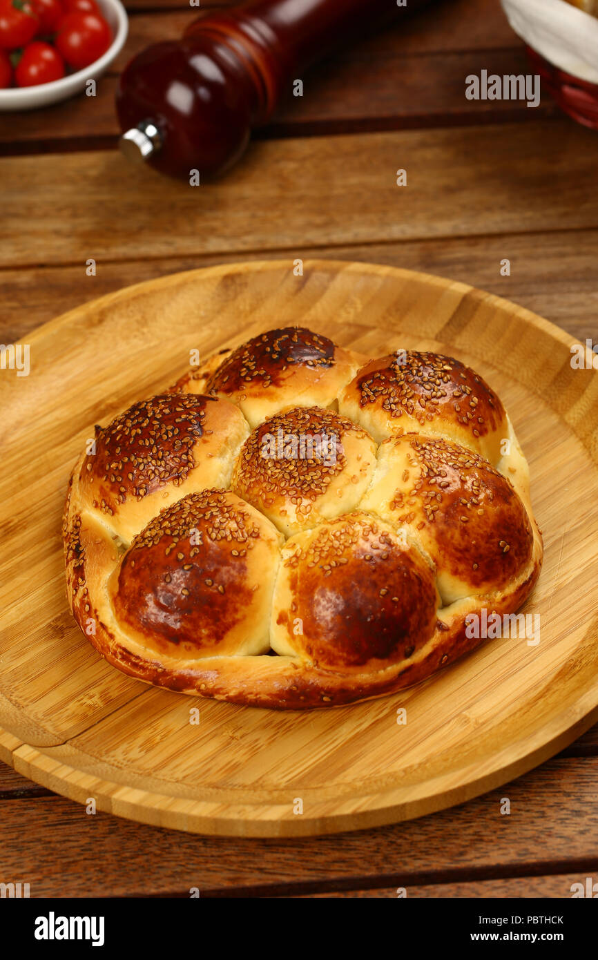 Turkish pastry pogaca, acma, borrek, simit Stock Photo - Alamy