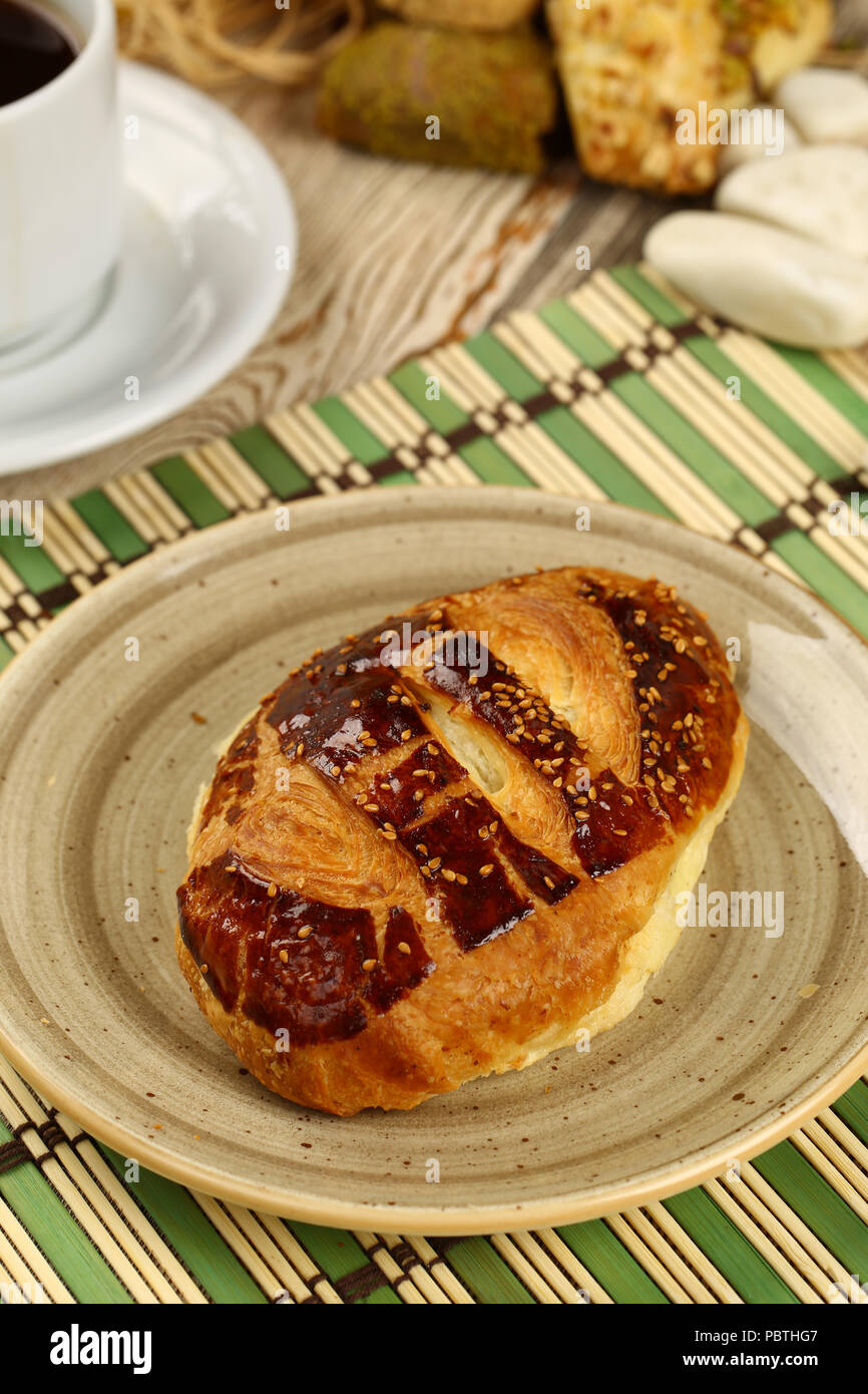 Turkish pastry pogaca, acma, borrek, simit Stock Photo - Alamy