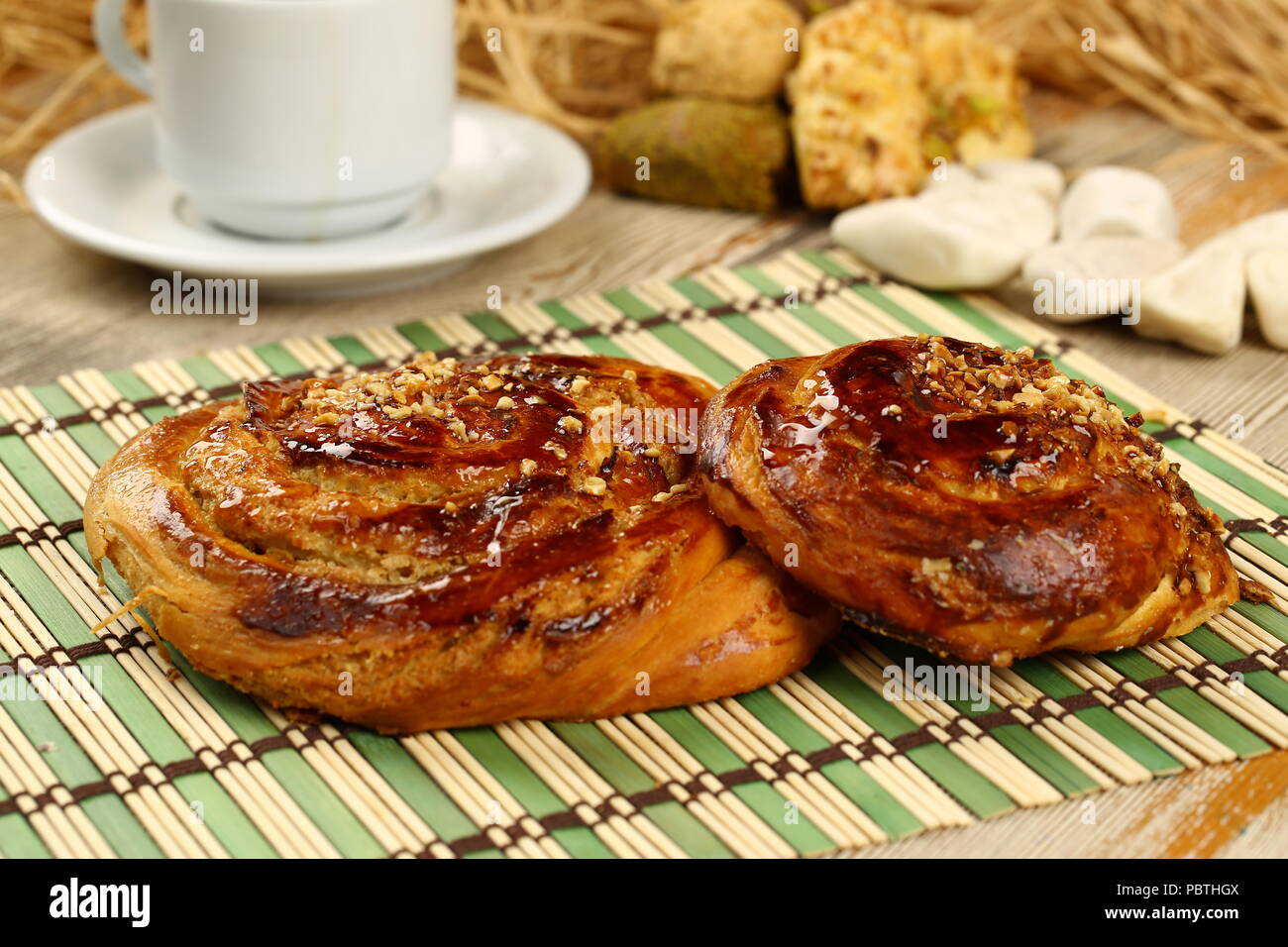 Turkish pastry pogaca, acma, borrek, simit Stock Photo - Alamy