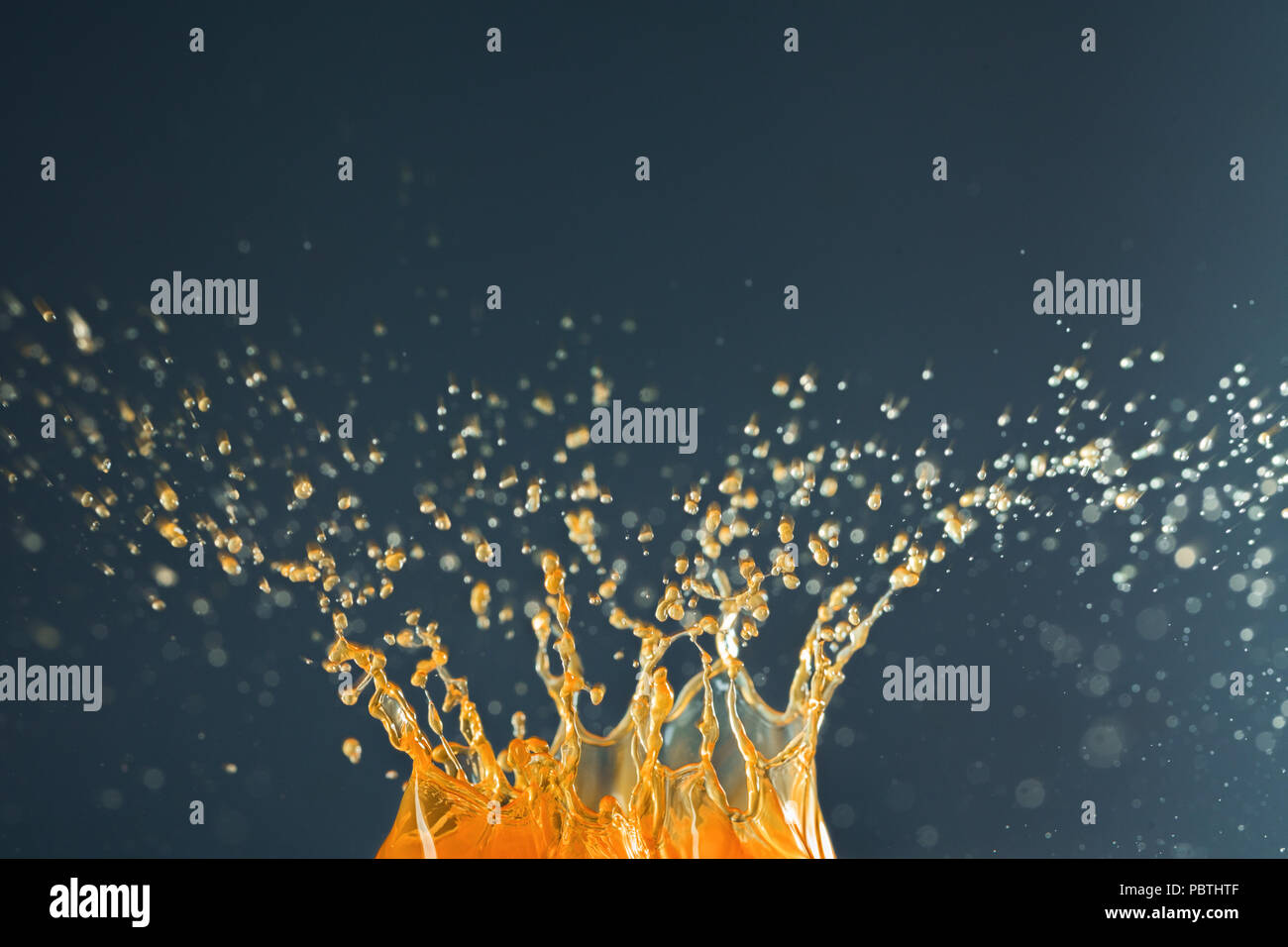 Fresh orange juice water splash hi-res stock photography and images - Alamy