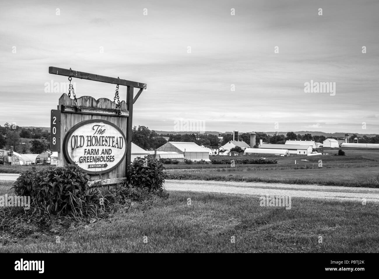 Amish settlement pennsylvania hi-res stock photography and images - Alamy