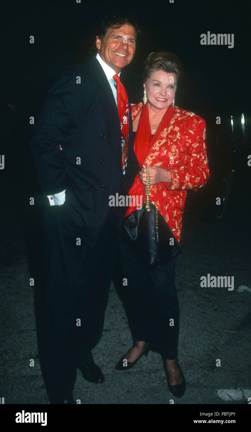 BEVERLY HILLS, CA - APRIL 14: Edward Bell and Actress Esther Williams ...
