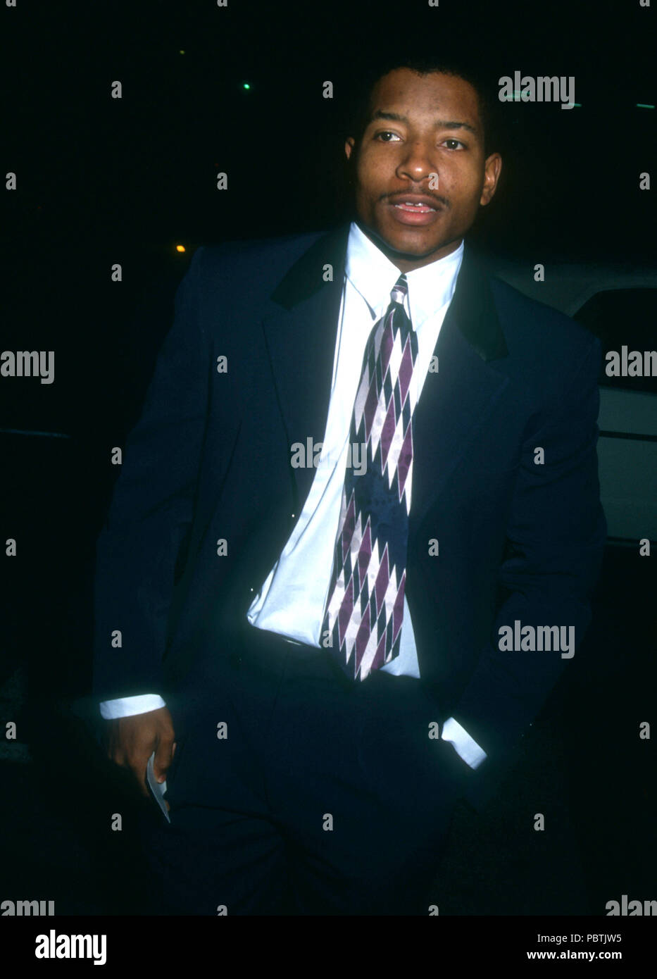 BEVERLY HILLS, CA - APRIL 14: Rapper Young MC attends Allan Carr and ...