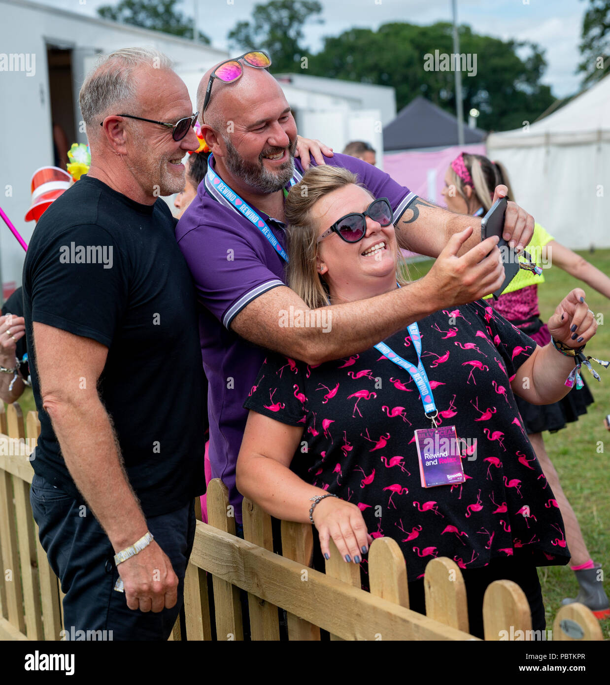 the Skids, performing at Rewind Scotland, Scone Palace, Perth ...