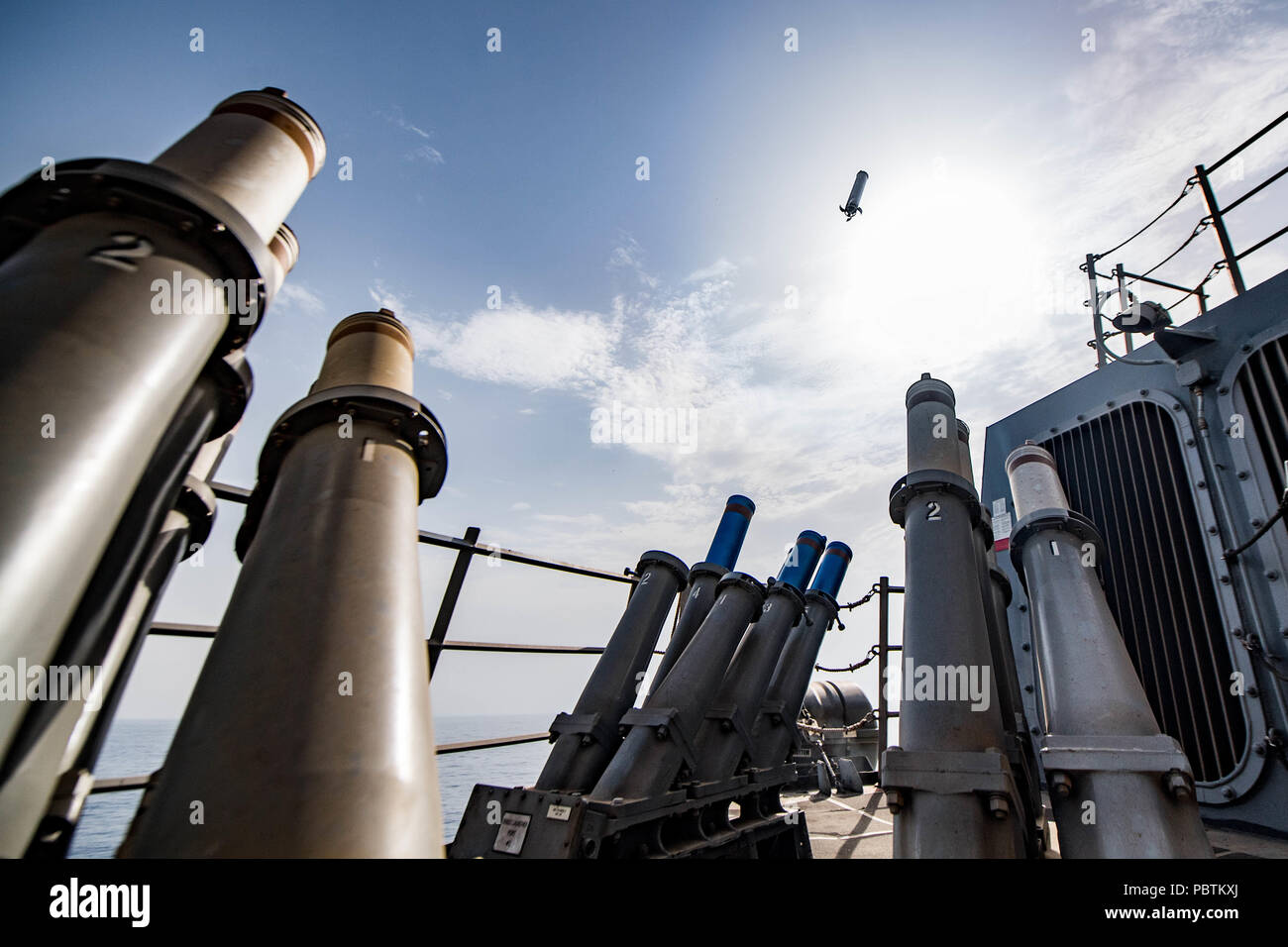 Mk36 chaff launcher hi-res stock photography and images - Alamy