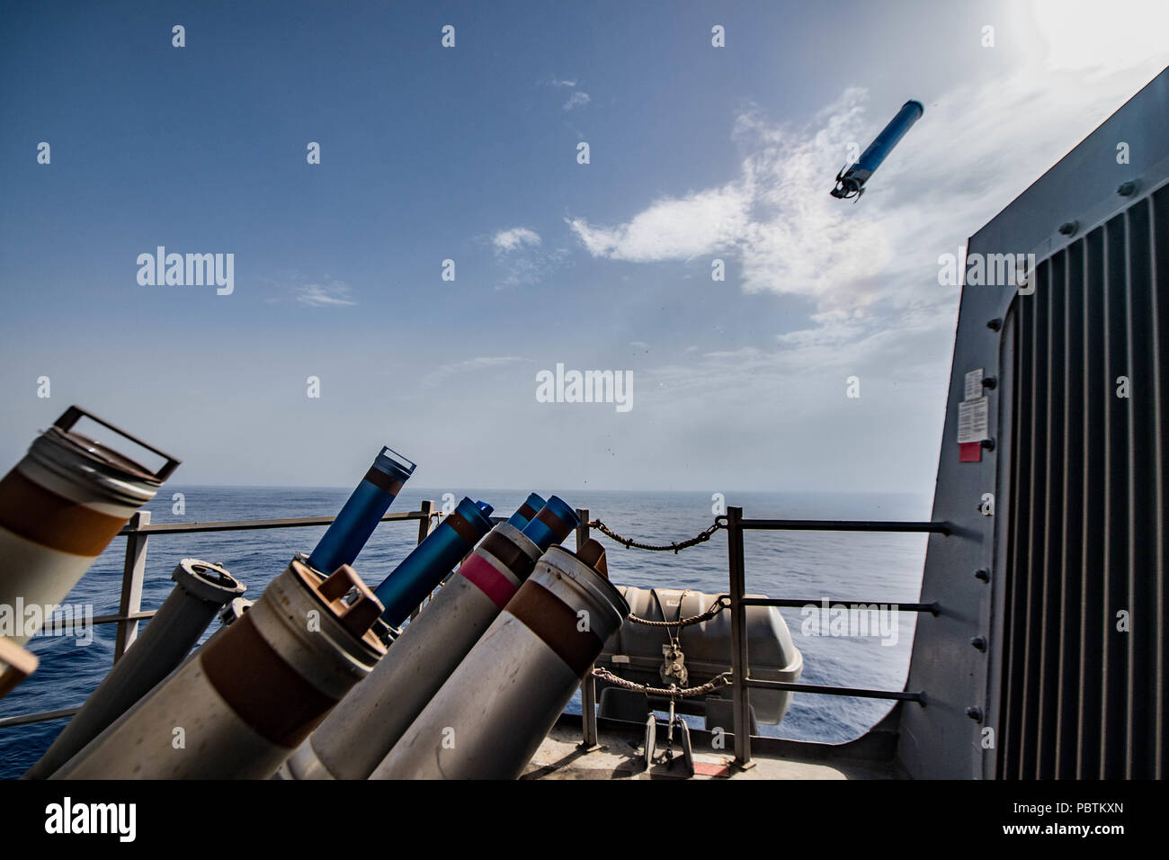 Naval missile launcher hi-res stock photography and images - Alamy