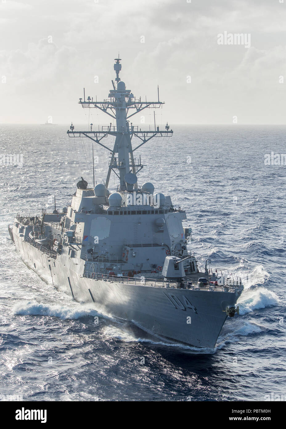 Uss sterett ddg 104 hi-res stock photography and images - Alamy