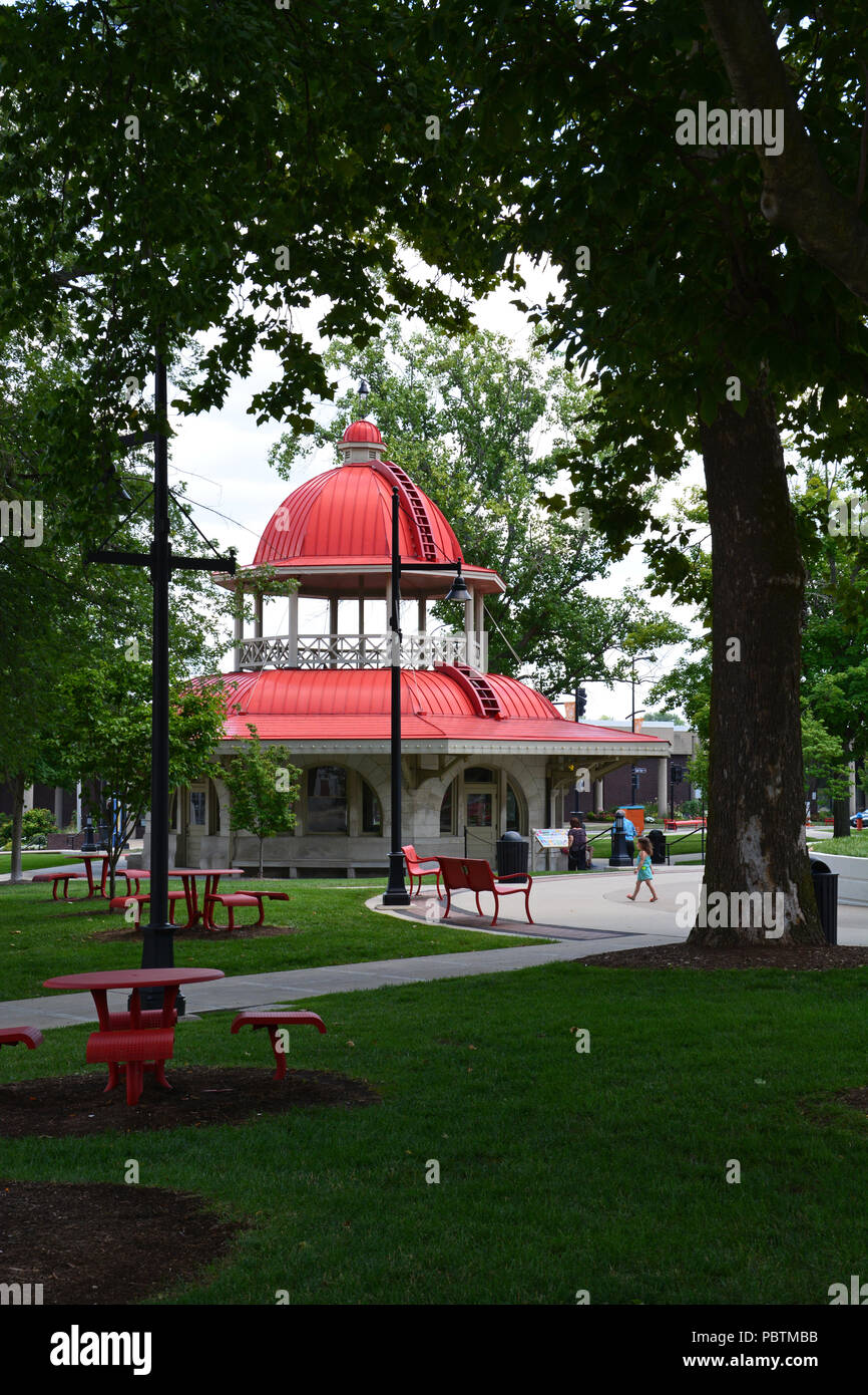 The Decatur Transfer House, built as a transit shelter in 1896 and ...