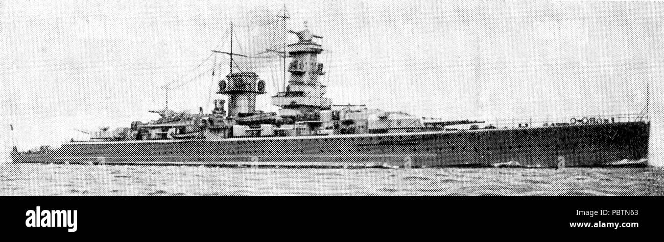 Admiral Graf Spee (Panzerschiff, 1934) in Brockhaus 1937 Stock Photo ...
