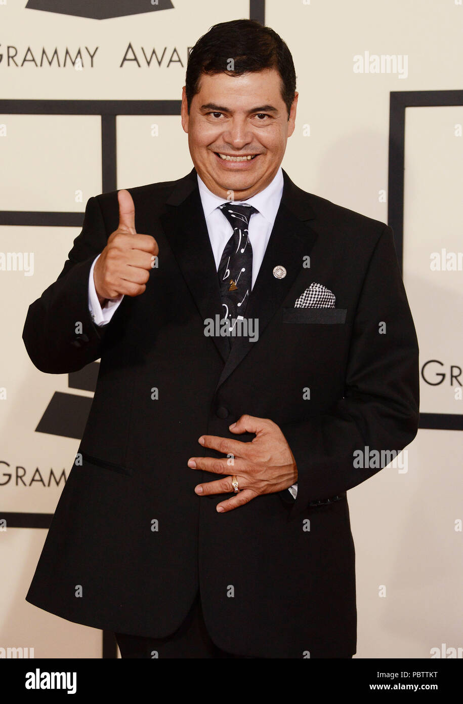 Beto Jimenez & Madea at the 57th Annual GRAMMY Awards at the Staples ...