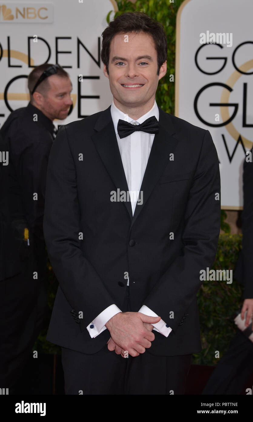 Bill Hader 570 at the 72th Golden Globes Awards 2015 at the Beverly ...