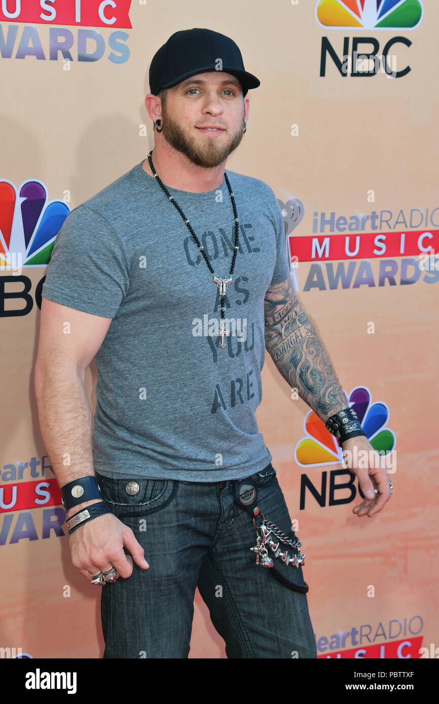 Brantley Gilbert 207 at the iHeartRADIO Music Awards 2015 at the Shrine ...