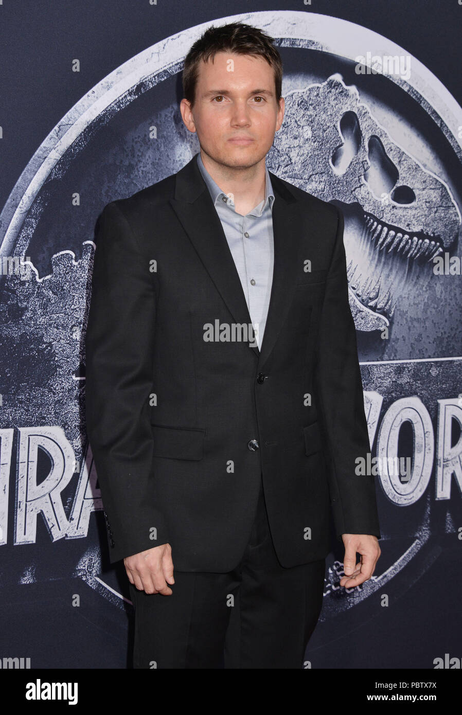 Derek Connolly at the Jurassic World Premiere at the Hollywood and ...