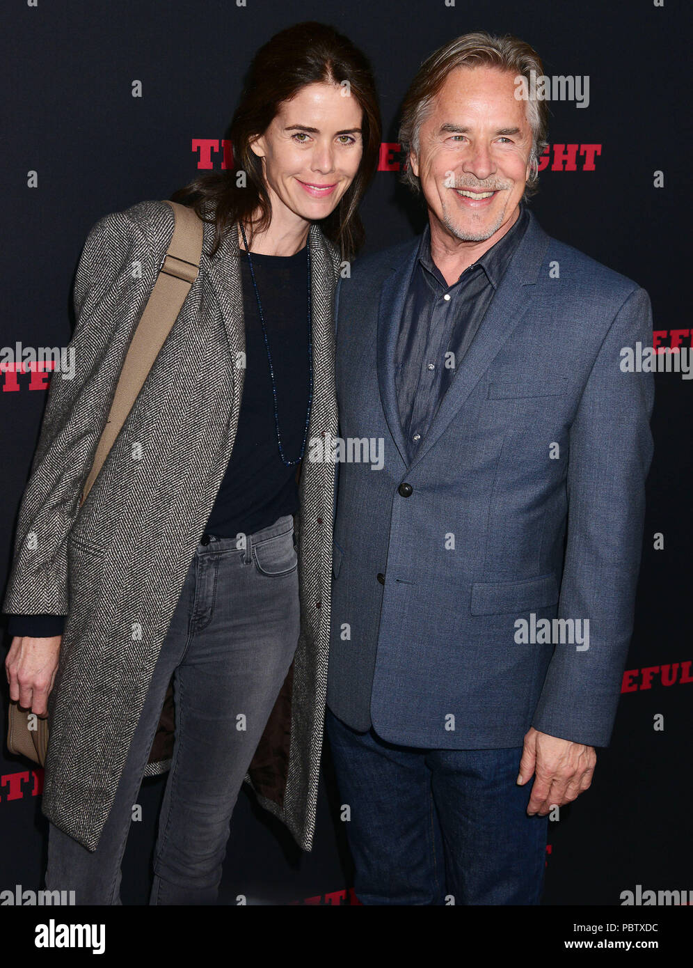 Don Johnson, Kelly Johnson 145 at the Hateful Eight Premiere at the ...