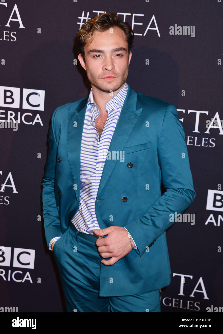 Ed Westwick 024 at The BAFTA Los Angeles TV Tea 2015 at the SLS Hotel ...