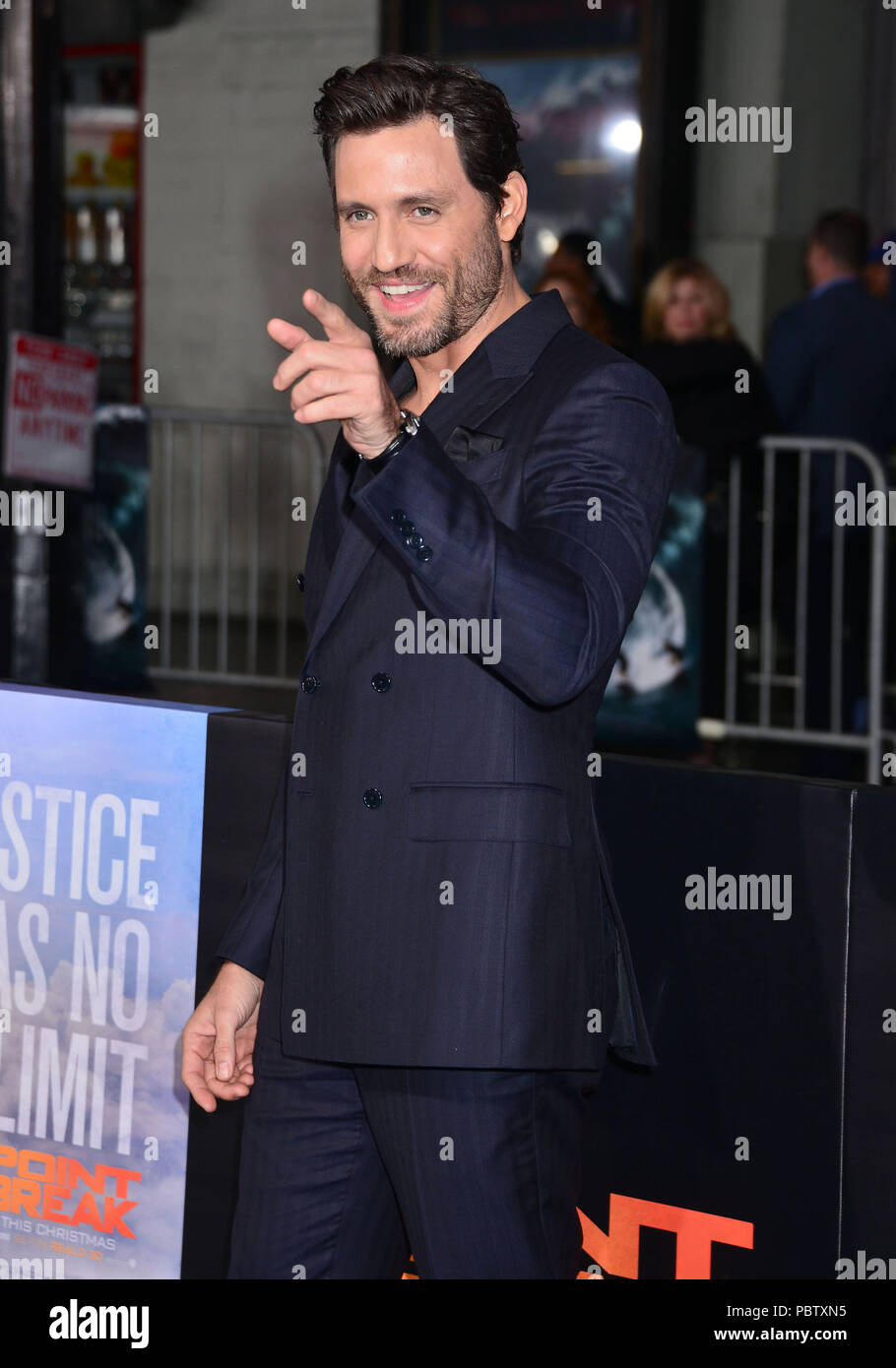 Edgar Ramirez 026 at the Point Break Premiere at the TCL Chinese ...