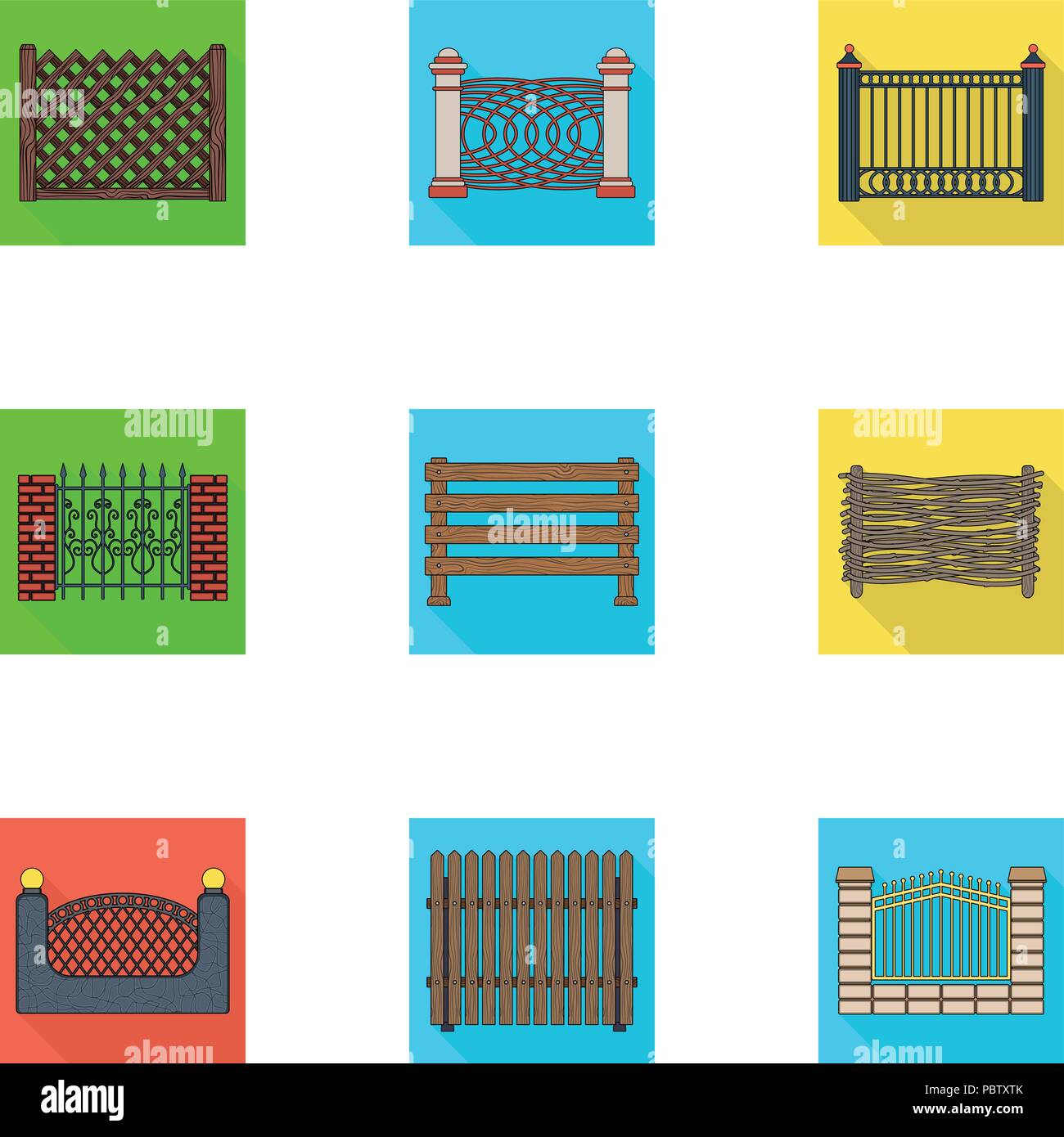 board,brick,collection,concrete,construction,design,different,fence ...