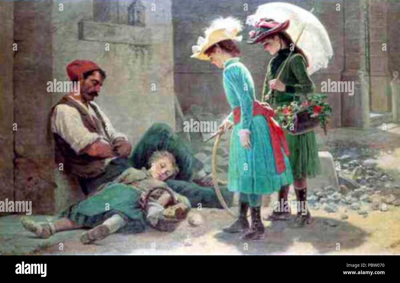 Italy poverty 19th century hi-res stock photography and images - Alamy