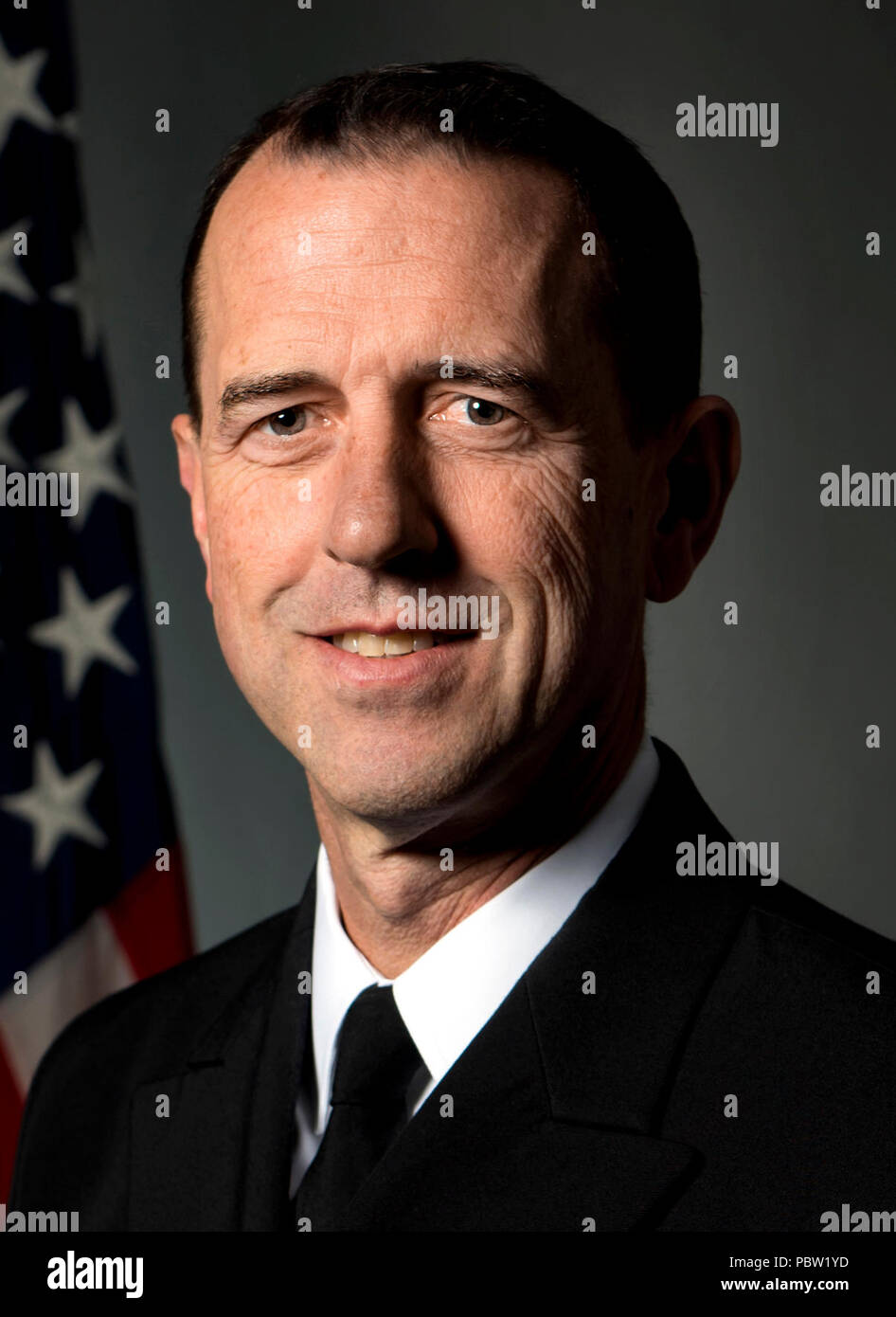 ADM John M. Richardson, USN (cropped Stock Photo - Alamy