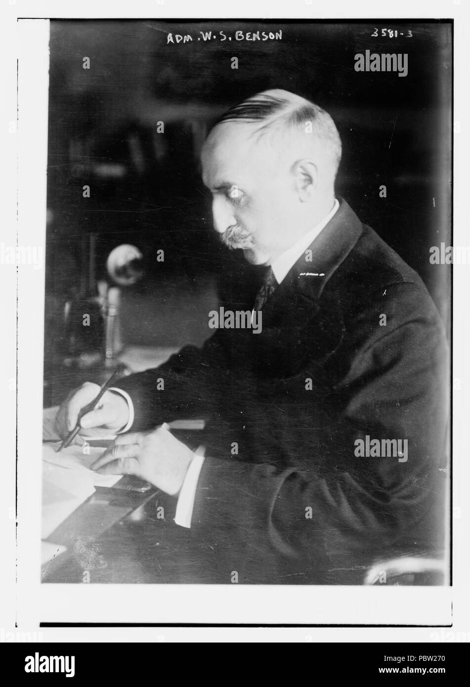 Adm. W.S. Benson Stock Photo - Alamy
