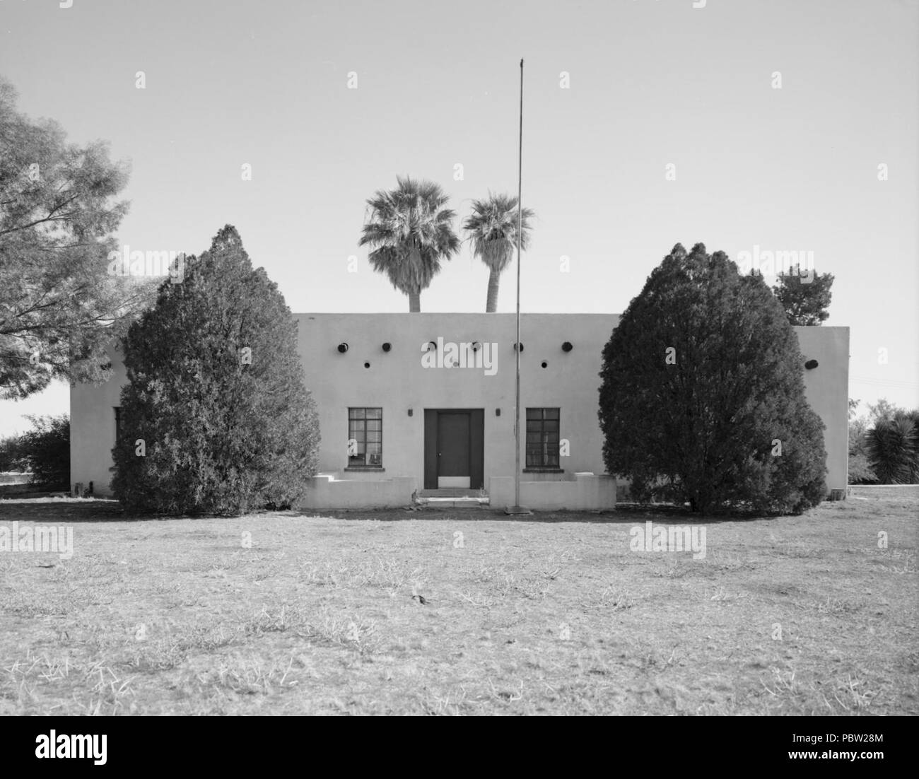 Administration building, USDA Tucson Plant Materials Center Stock Photo ...