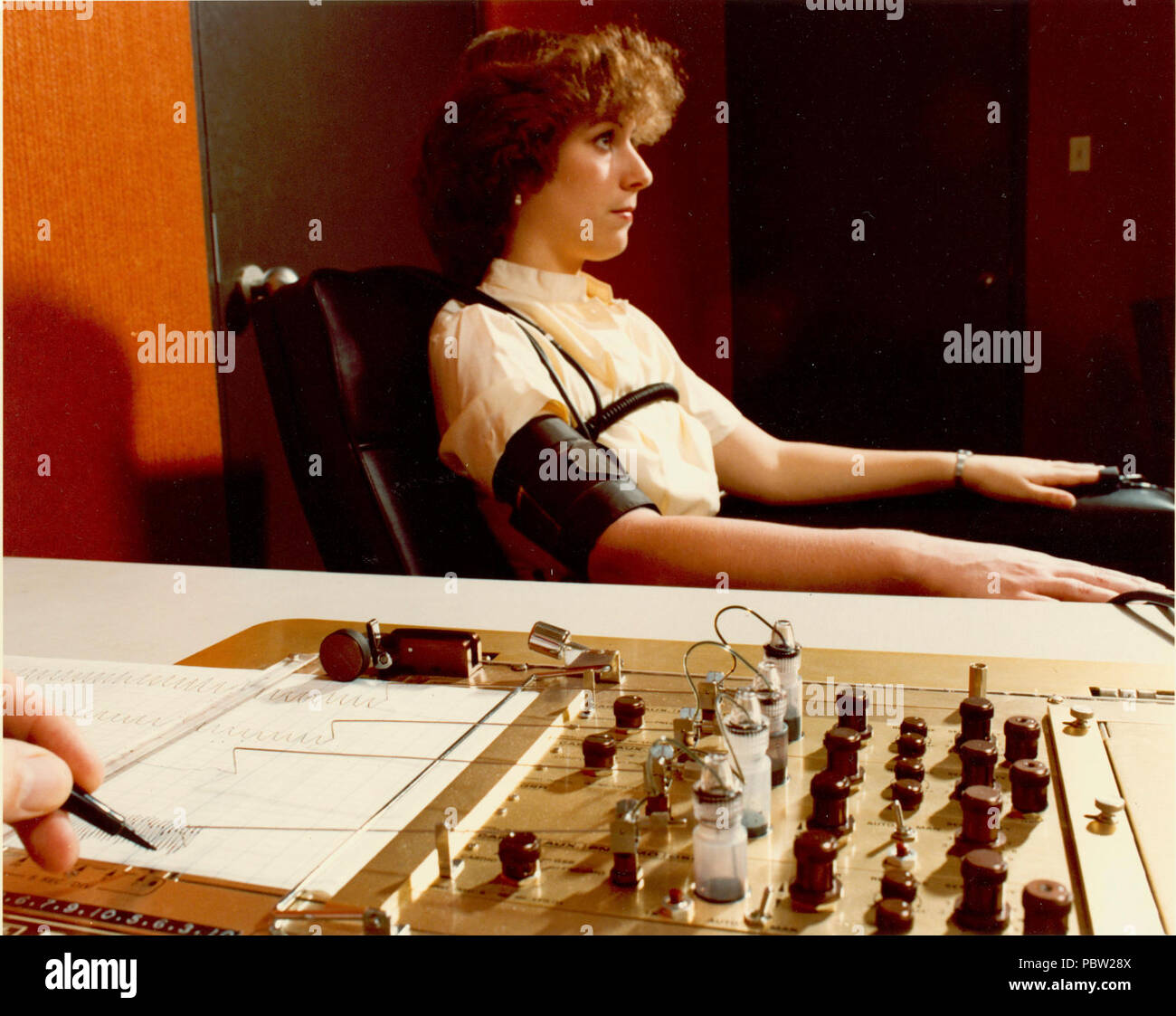 Historical polygraph hi-res stock photography and images - Alamy