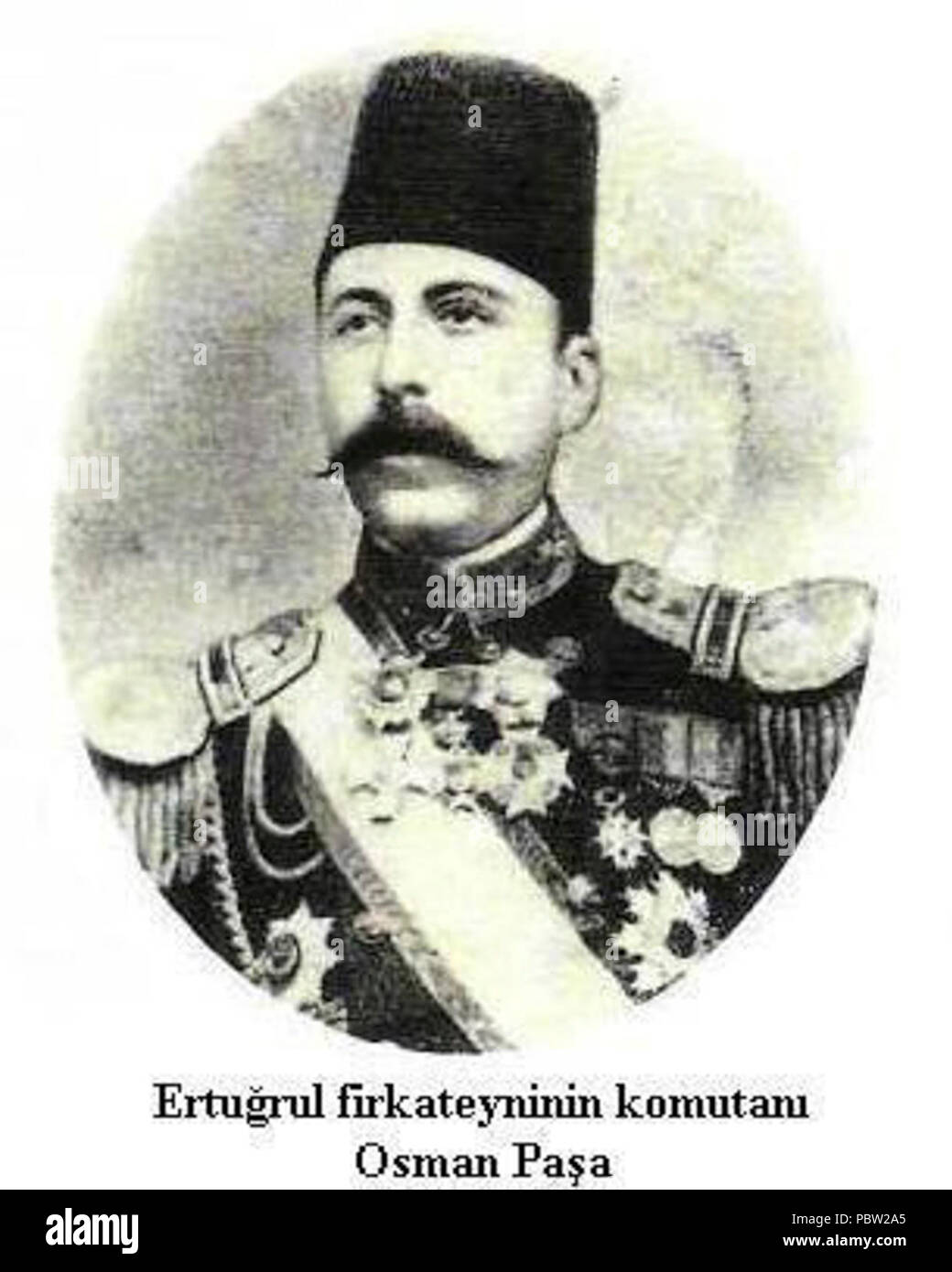 Admiral Ali Osman Pasha - close Stock Photo - Alamy