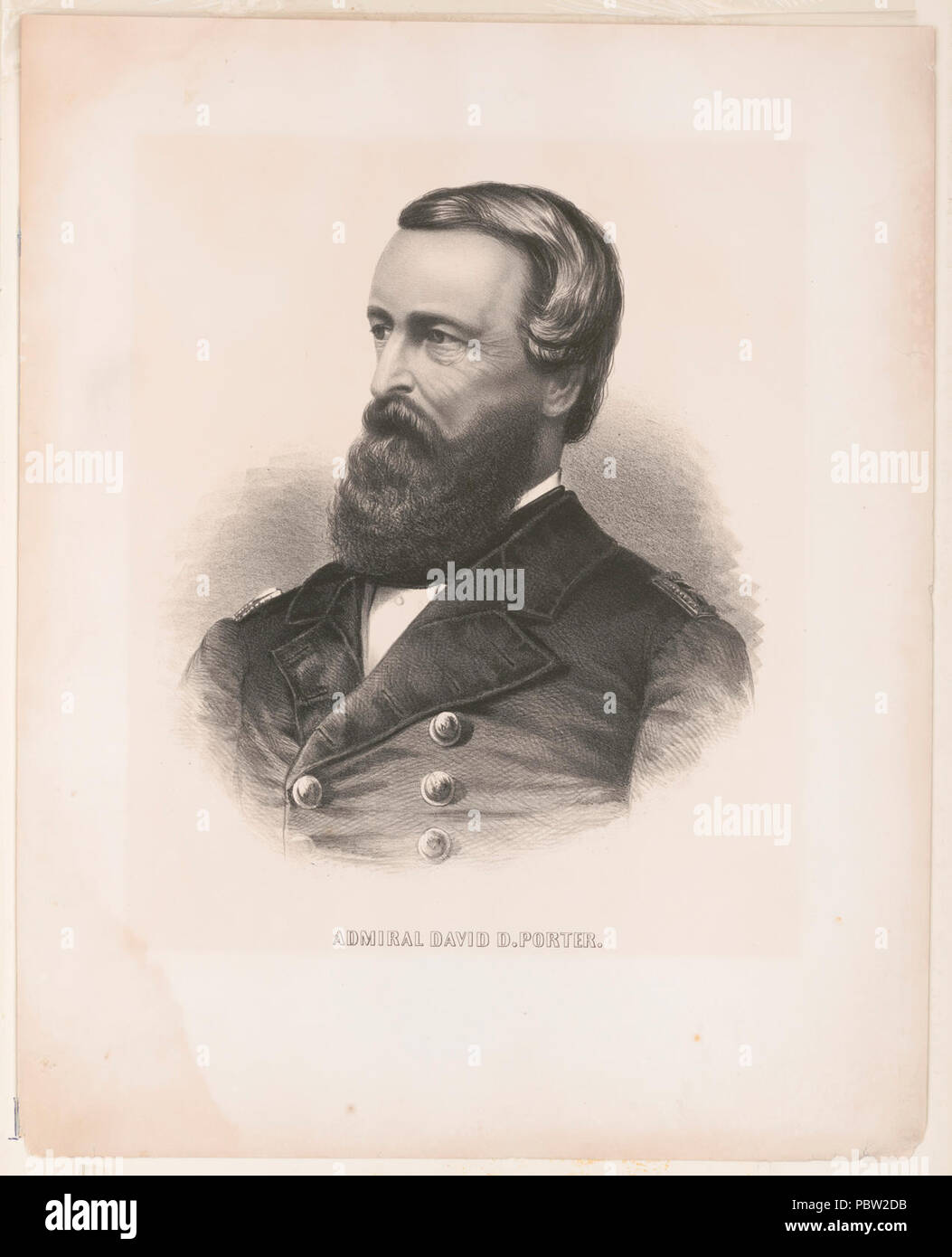 Admiral David Porter Stock Photo - Alamy