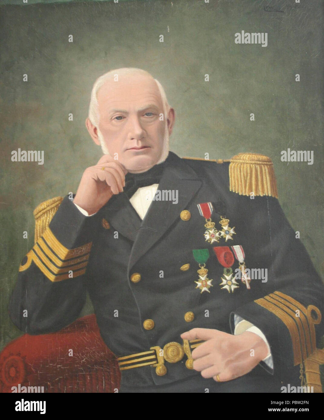 Admiral Johan Koren Stock Photo - Alamy