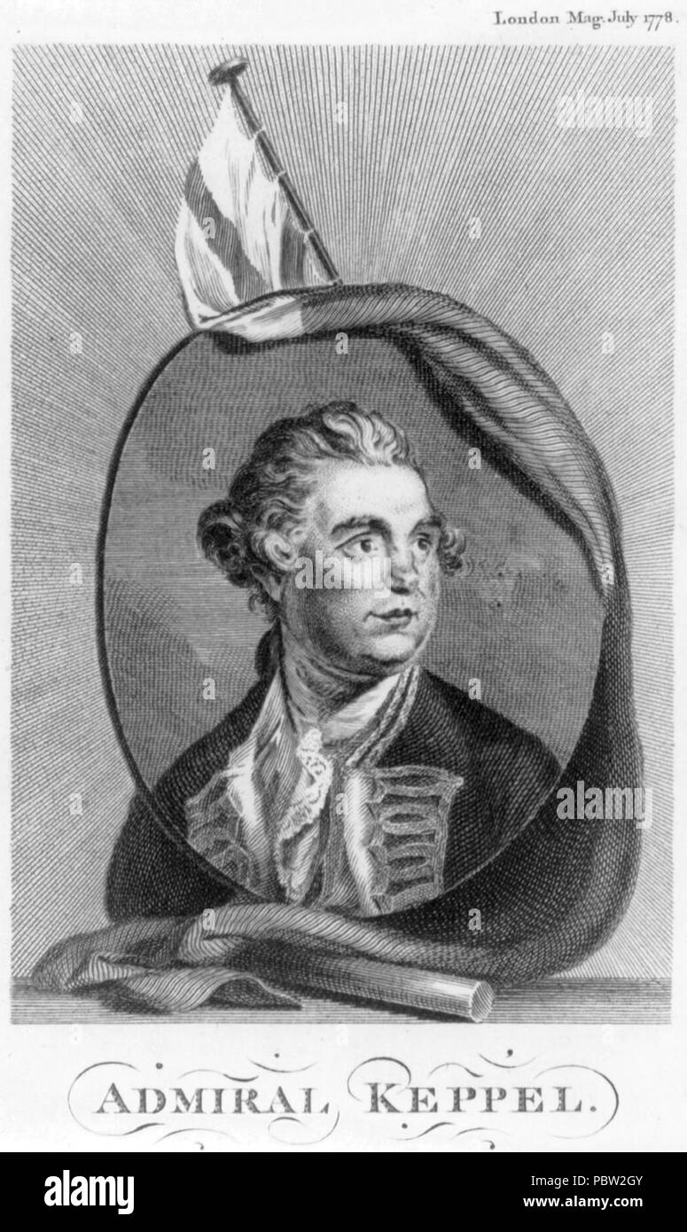 Admiral keppel hi-res stock photography and images - Alamy