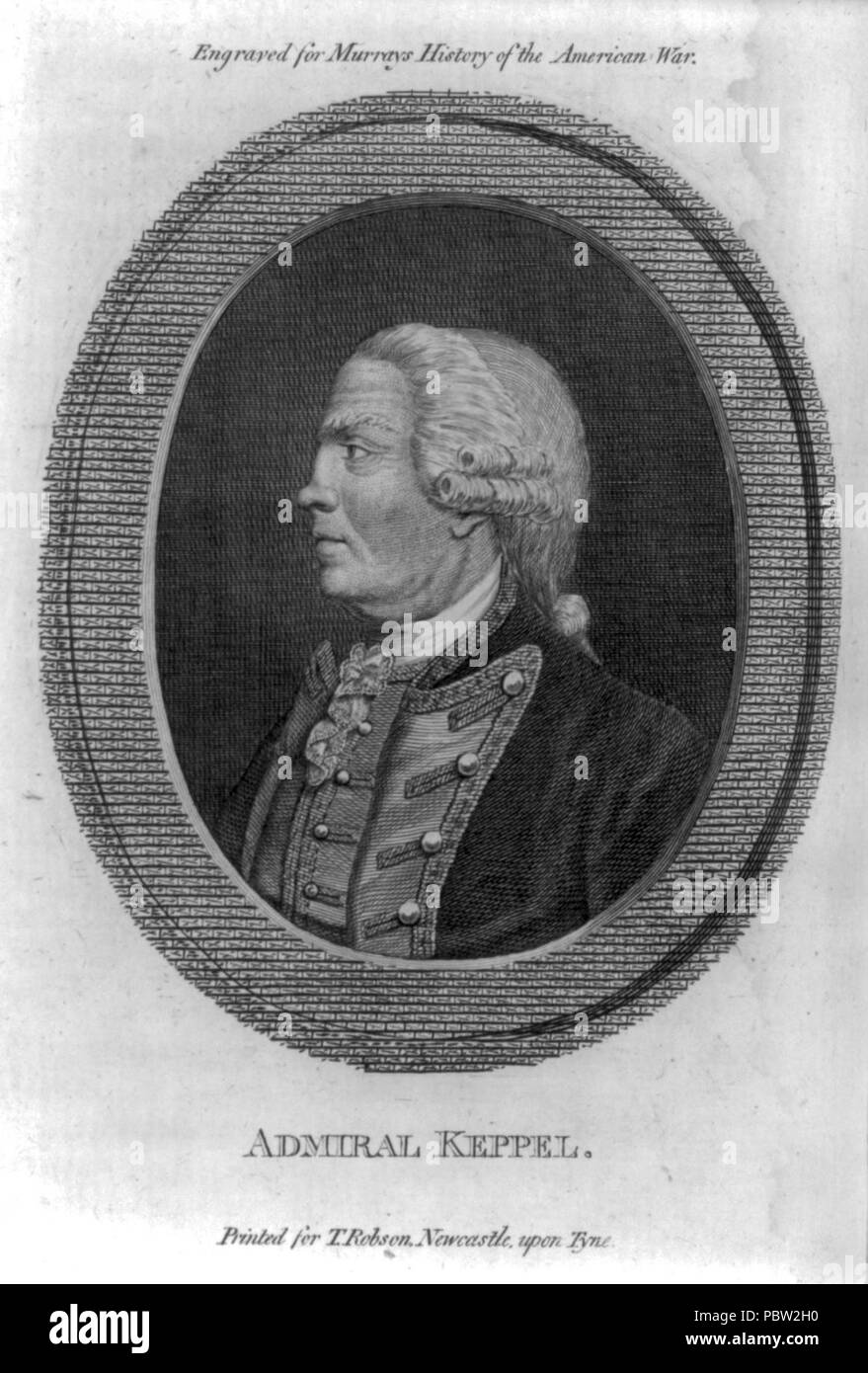 Admiral keppel hi-res stock photography and images - Alamy