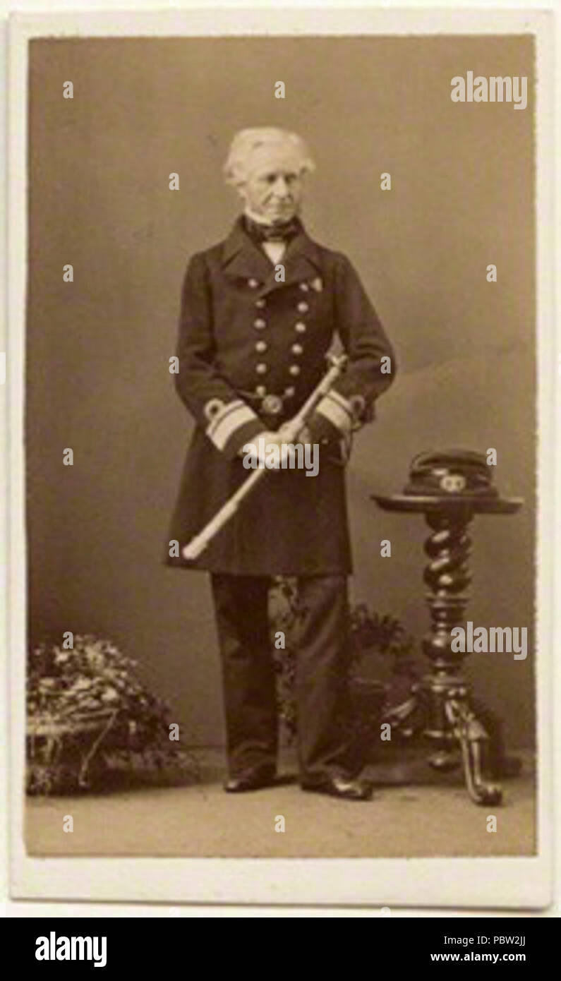 Admiral of the Fleet Sir George Rodney Mundy. by Grillet Jr, albumen ...