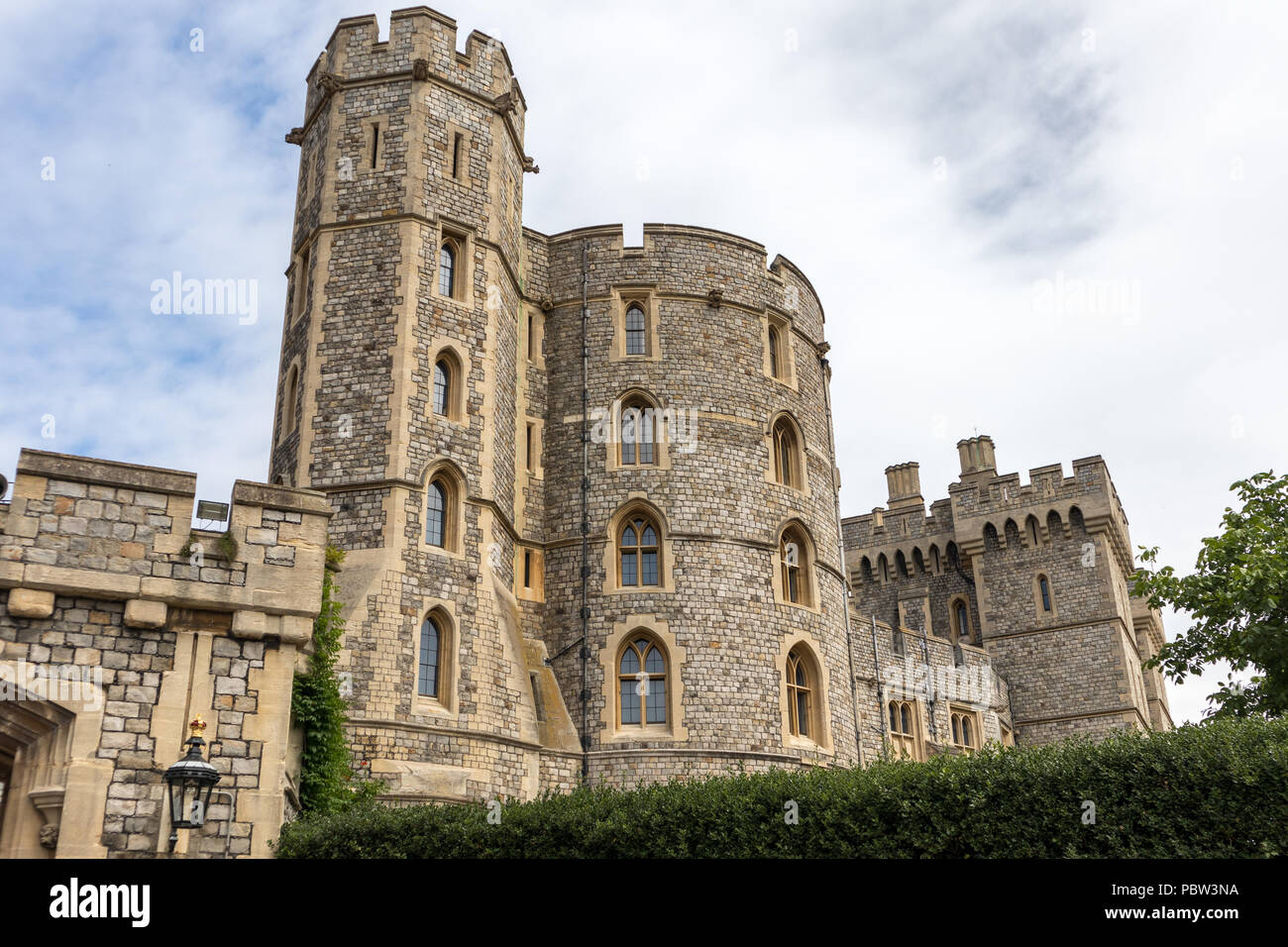 WINDSOR, MAIDENHEAD & WINDSOR/UK - JULY 22 : View of Windsor Castle at ...