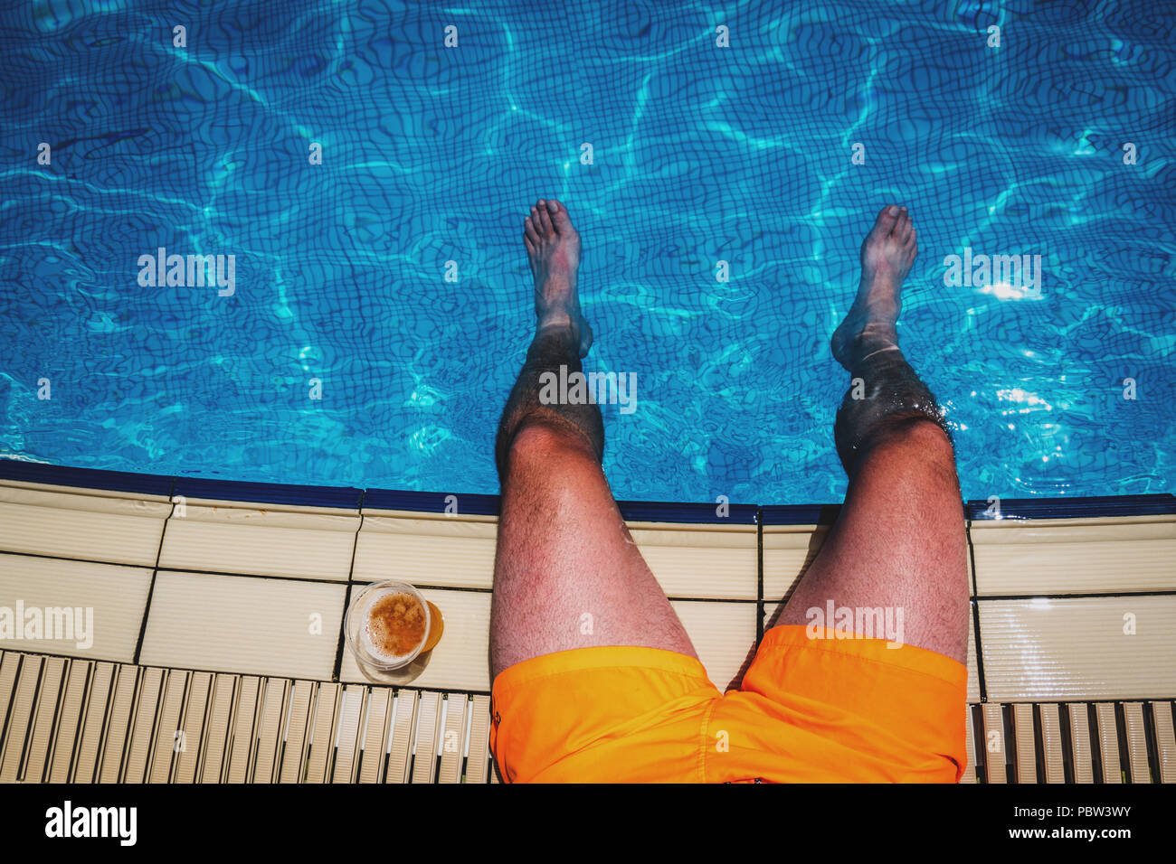 Simming pool hi-res stock photography and images - Alamy