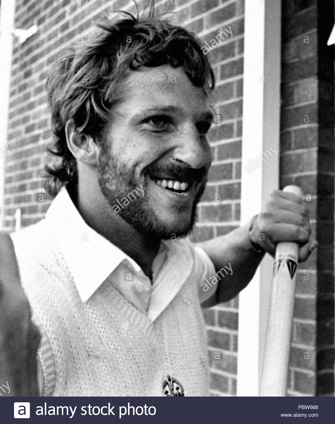 Ian Botham Black and White Stock Photos & Images - Alamy