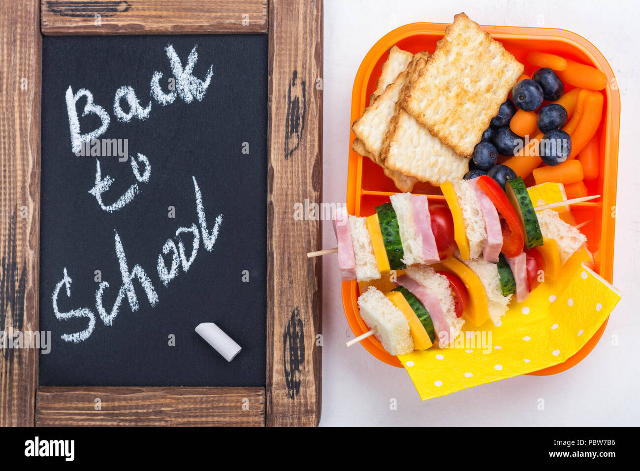 School lunch box Stock Photo - Alamy