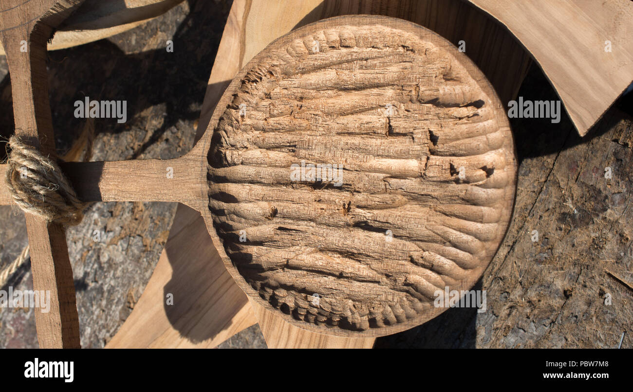 carving Wood with texture and natural patterns as a background Stock ...