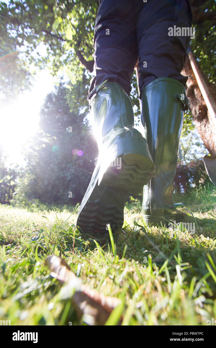 Shiny wellies hi-res stock photography and images - Alamy