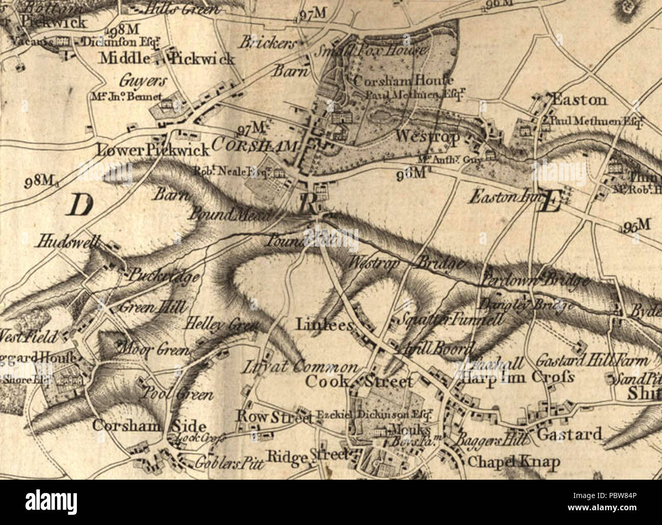 Regional map of england hi-res stock photography and images - Alamy
