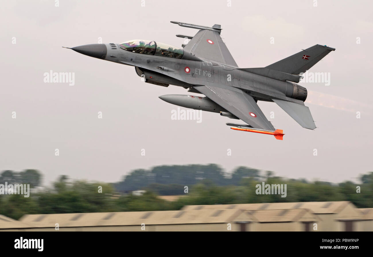 Danish Air Force, F16AM/BM Fighting Falcon Stock Photo - Alamy