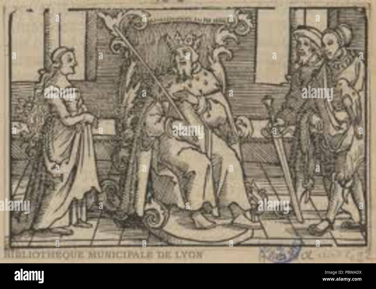 154 David and the woman of Tekoa Stock Photo - Alamy