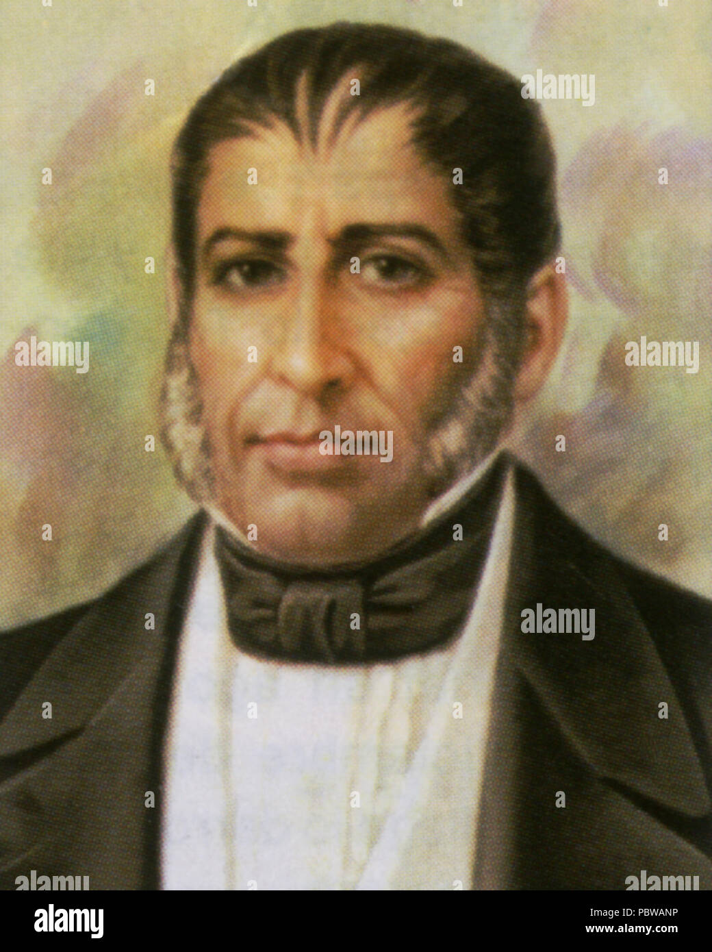 155 Jose Joaquin de Herrera Oleo (480x600 Stock Photo - Alamy