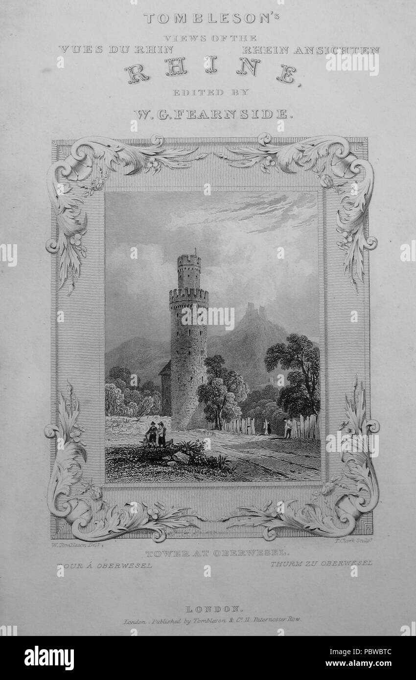 Illustration title page book Black and White Stock Photos & Images - Alamy
