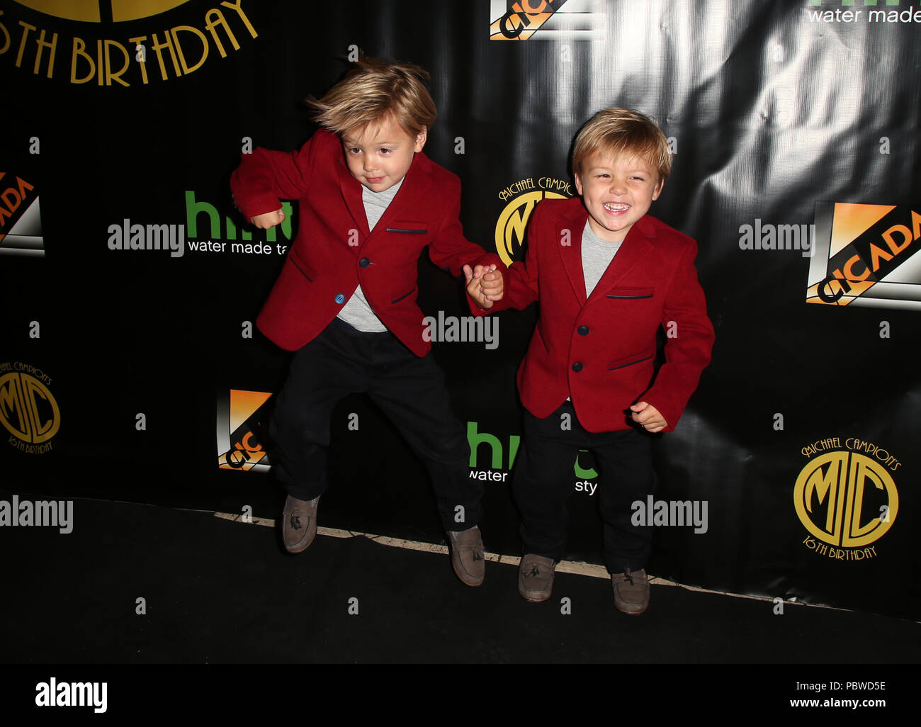 Los Angeles, Ca, USA. 29th July, 2018. Messitt Twins, Dashiell Messitt ...