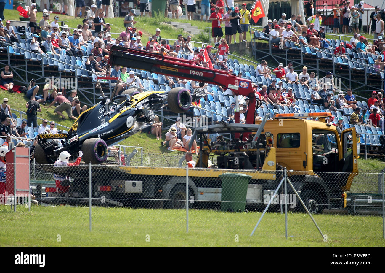 F1 car transporter hi-res stock photography and images - Alamy