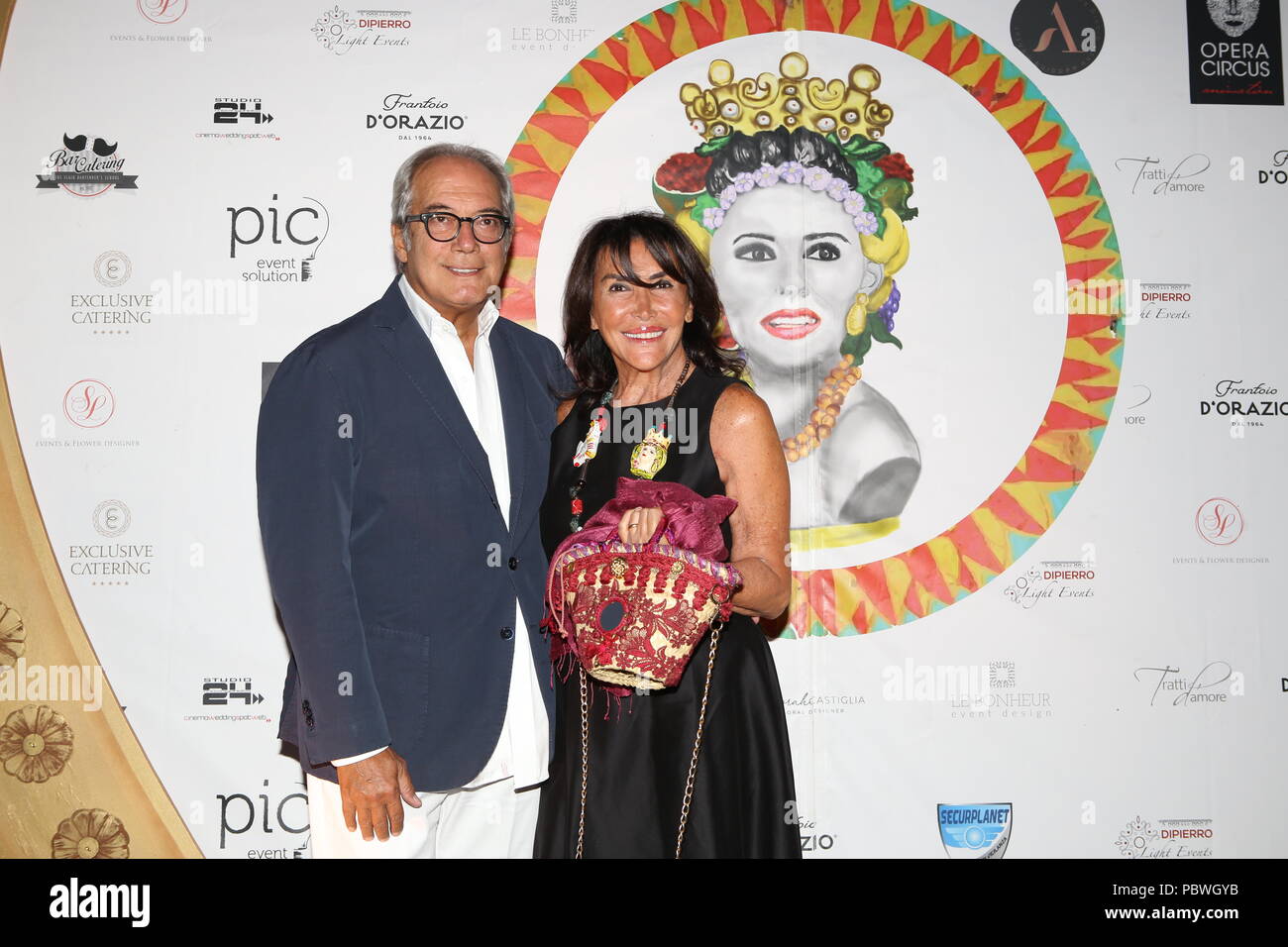 Local Caption *** Rome Mariagrazia Cucinotta's birthday party organized ...