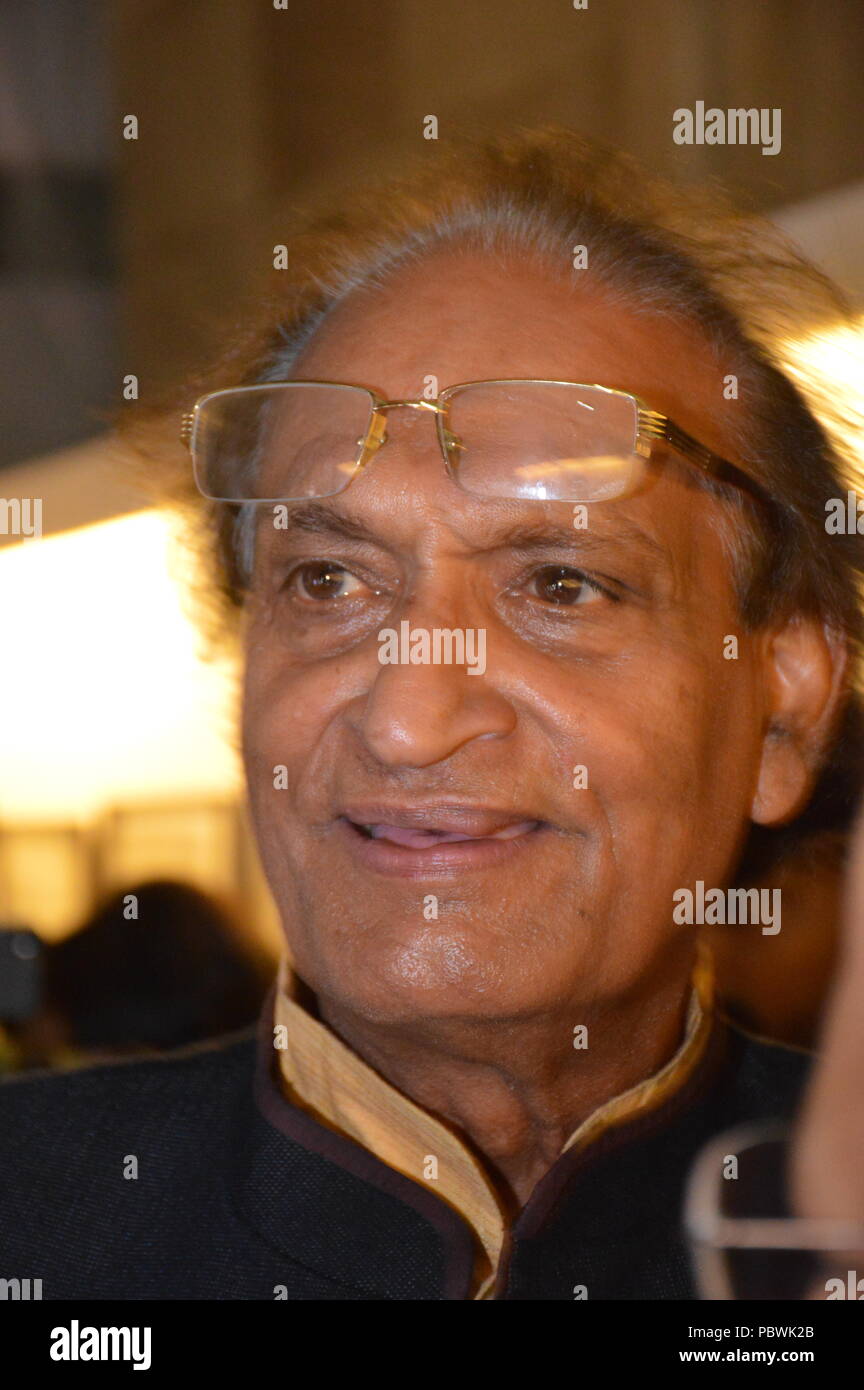 Kolkata, India. 30th July, 2018. Veteran photographer Raghu Rai during ...