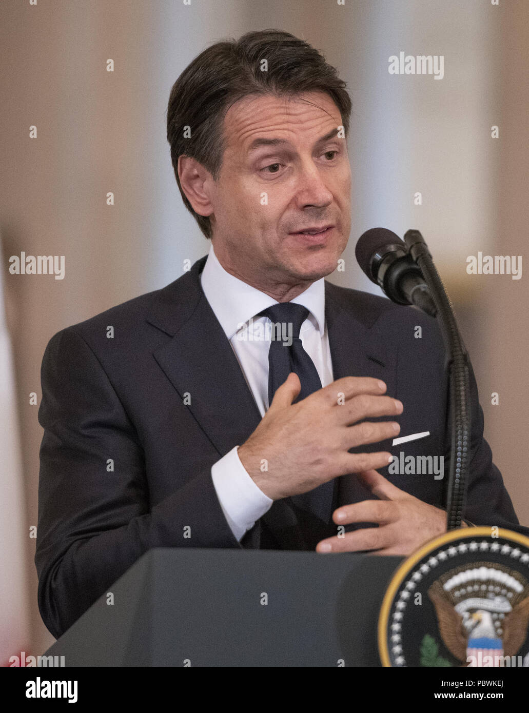 Washington, District of Columbia, USA. 30th July, 2018. Prime Minister ...