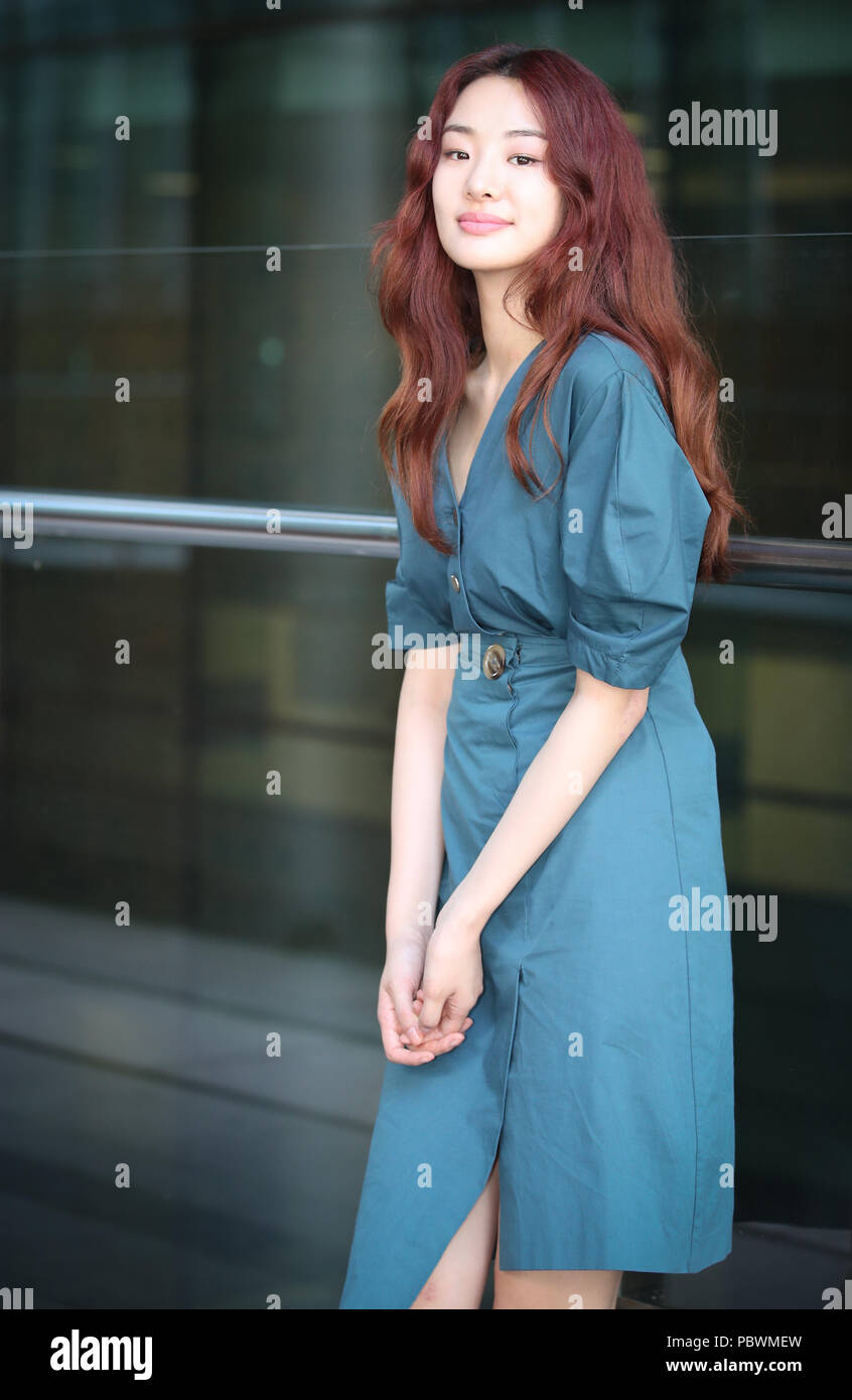 31st July, 2018. S. Korean actress Stephanie Lee South Korean actress ...